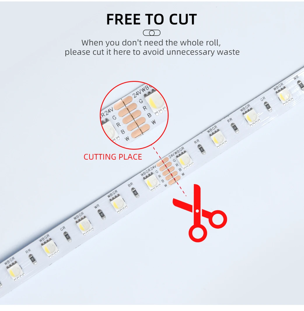 Ambient Lighting Kit Led Rope Light 24v Smart Music Sync App Remote ...