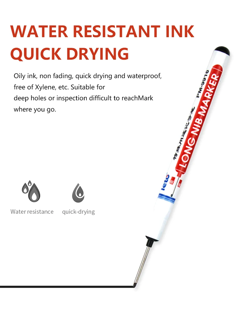 20mm Long Tip Deep Indelible Marker - Perfect for Art Making