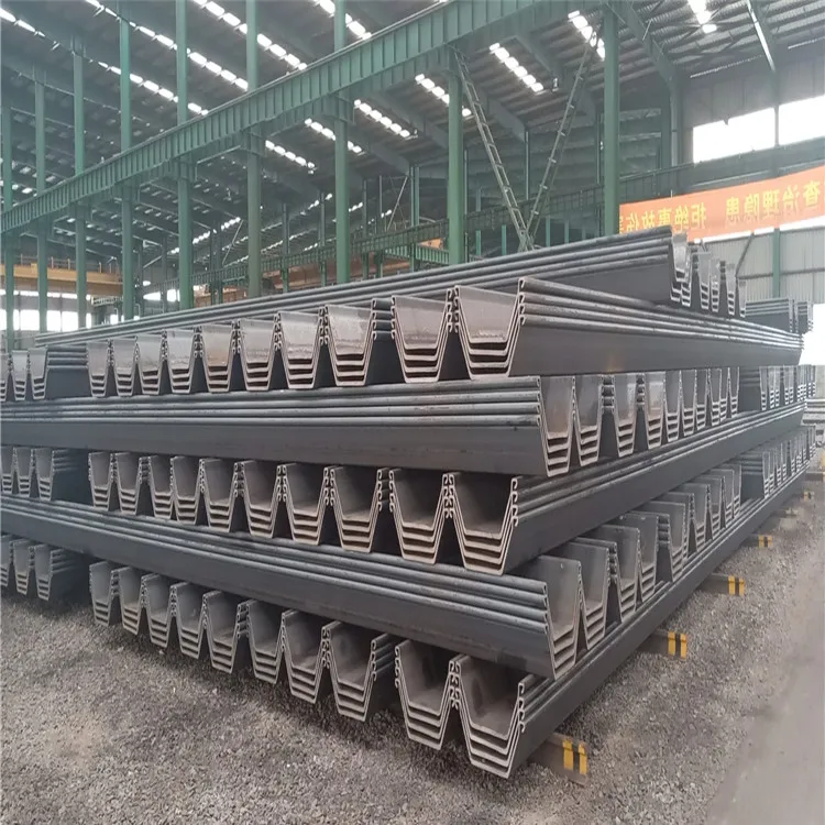 Breakwater U Type Steel Sheet Piles/japanese Standard Sheet Piles For ...