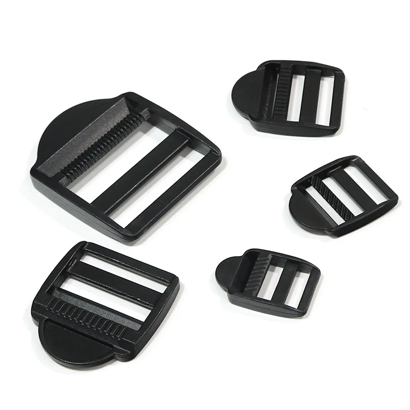 Plastic Ladder Lock Buckle Black For Backpack Straps - Buy Plastic ...