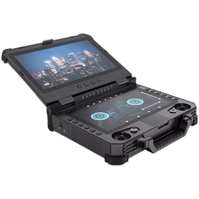 T40 Dual-screen Ground Station Figure Cnc Integrated Win10 Handheld ...