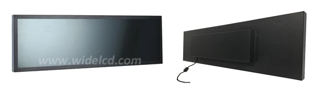 Tube Shape LCD Advertising Display Screen Bus TV for Route Information ...