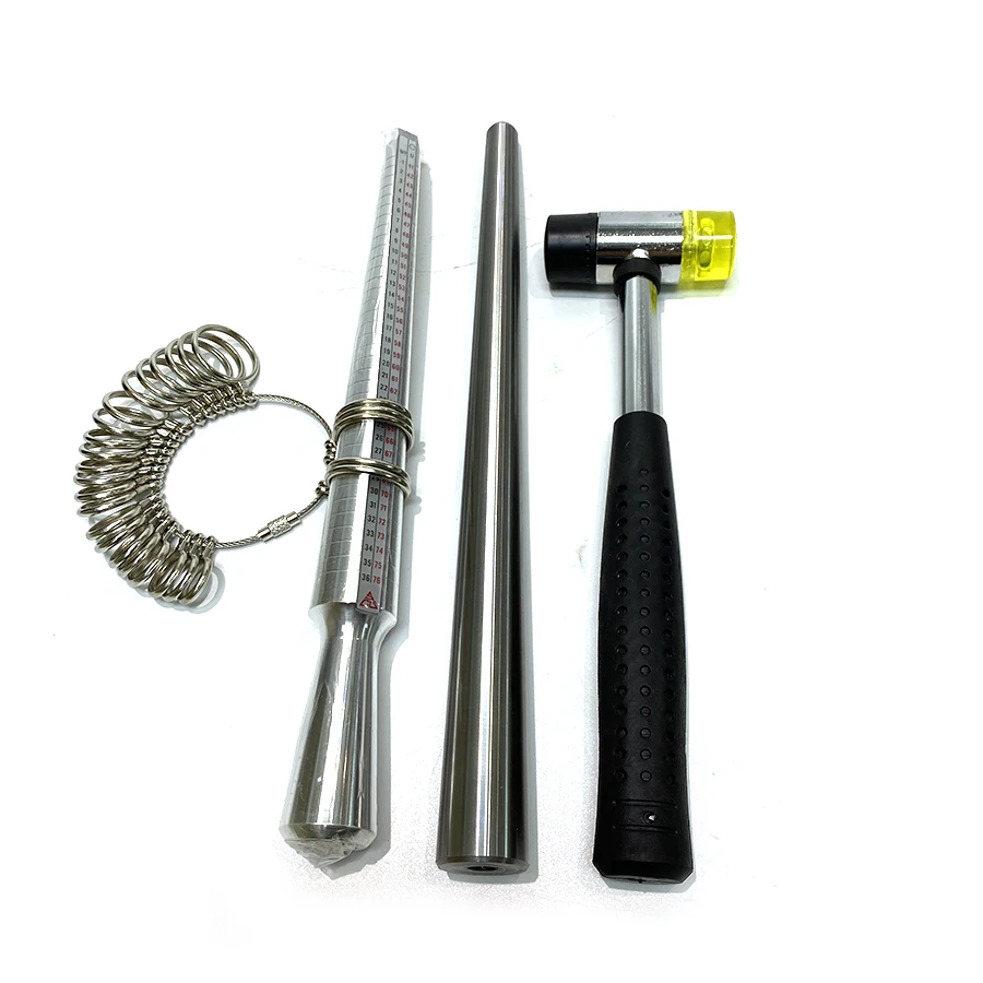 Jewelry Tool Ring Tools Ring Mandrel Stainless Steel Stick Finger Sizer ...