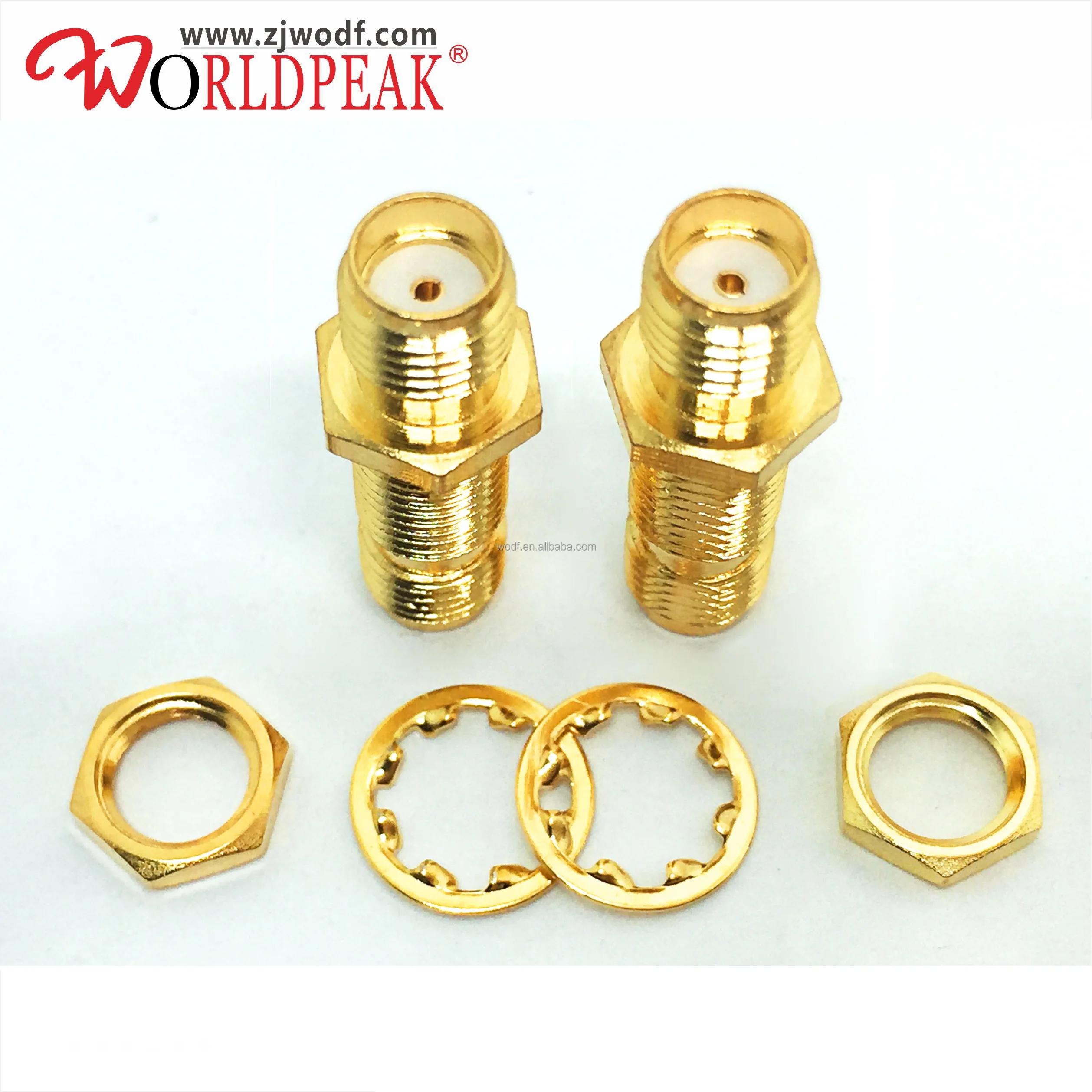 Sma Female Bulkhead Connector Sma Panel Chassis Mount Connector Sma ...