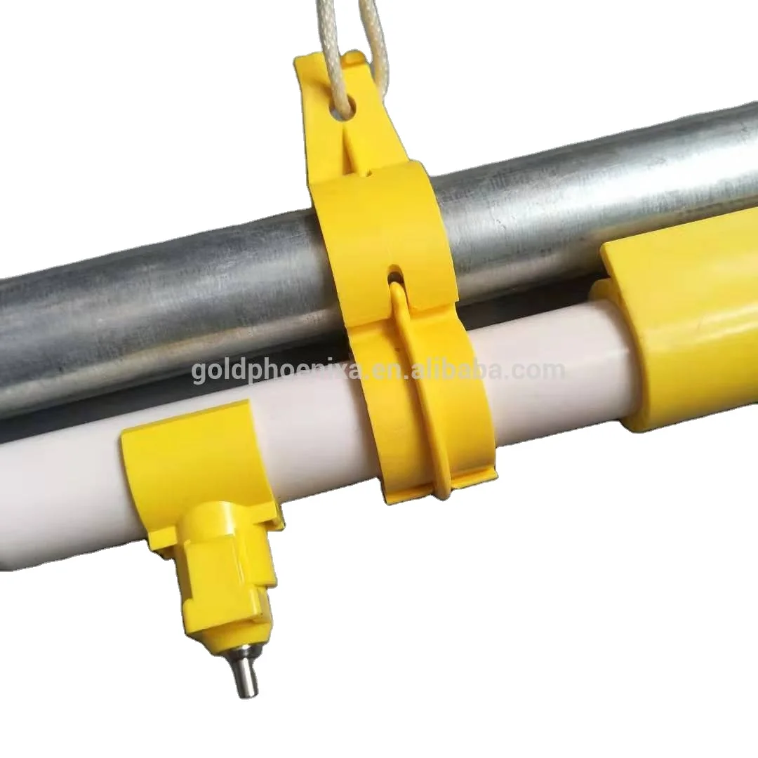 VAL 360 J-Lock Broiler Nipple Drinker - Automatic Water Feeder for Poultry