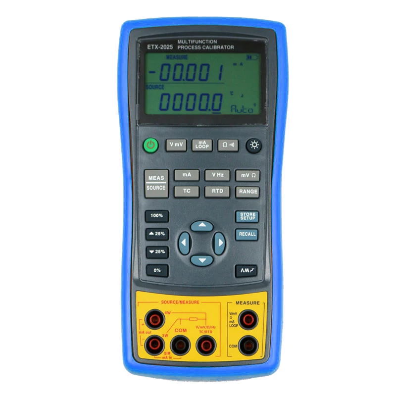 Handheld Multi-Function Process Calibrator - 0.05% Accuracy