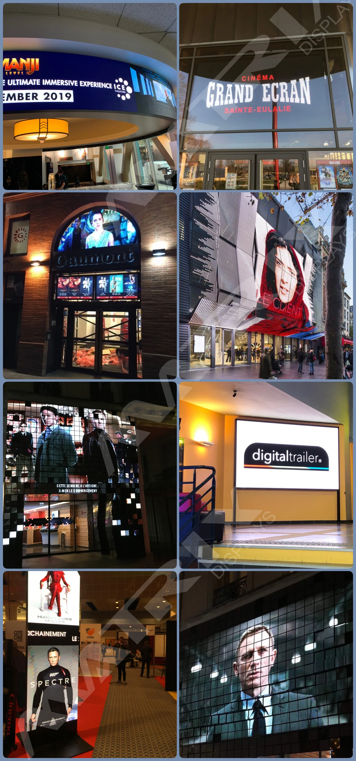 Indoor Outdoor LED Display Screen Modules - P1.25 to P10