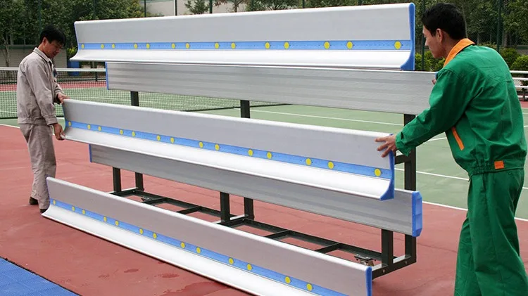 Team Sports Portable Stadium Seating Aluminum Simple Stand For Football ...