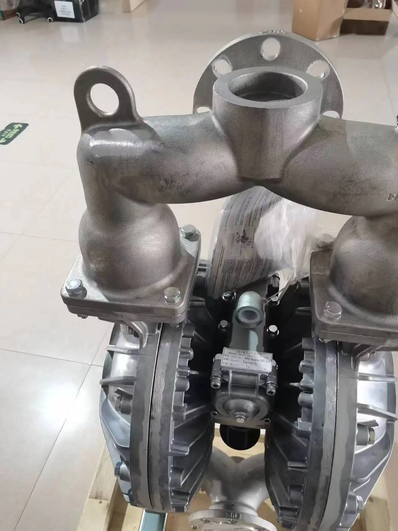 Air-Operated Double Pneumatic Diaphragm Pump NDP-80BAN With Stainless ...