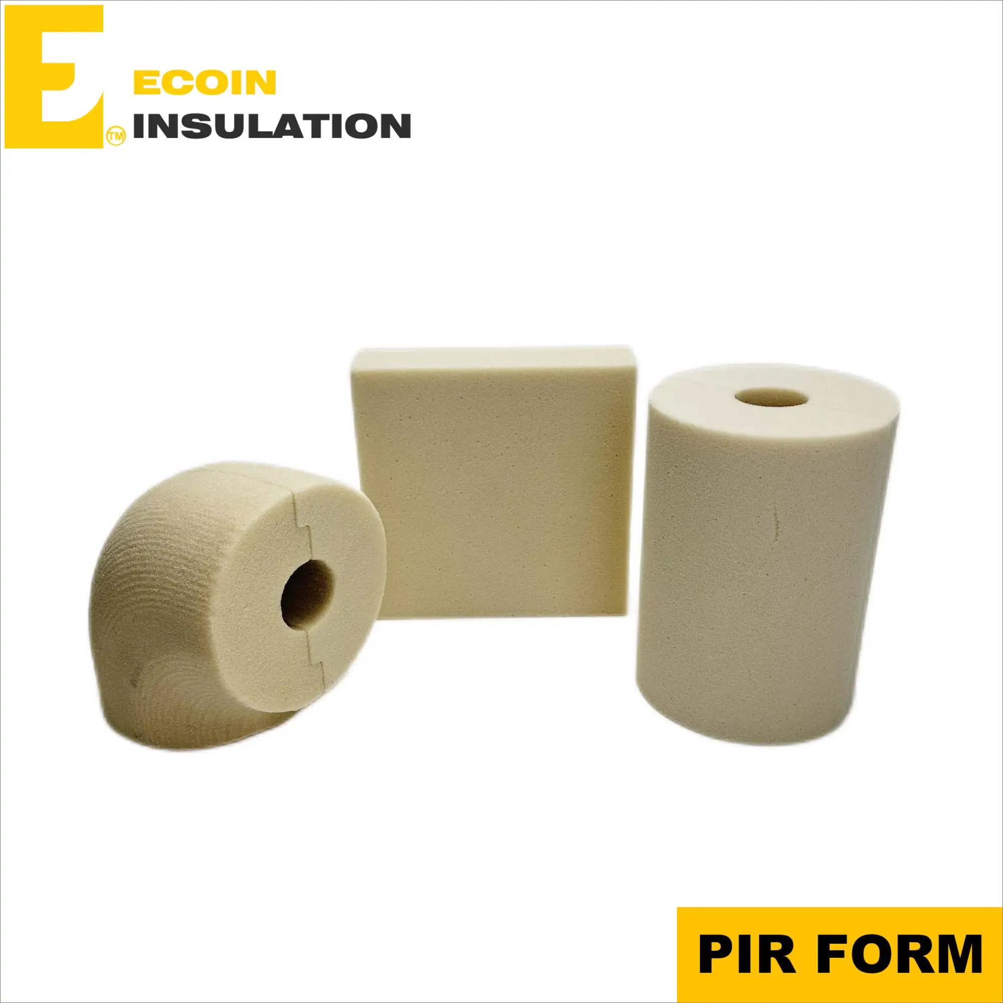 Pir Pipe Section Cold Insulation Pir Polyisocyanurate Rigid Foam Pipe ...
