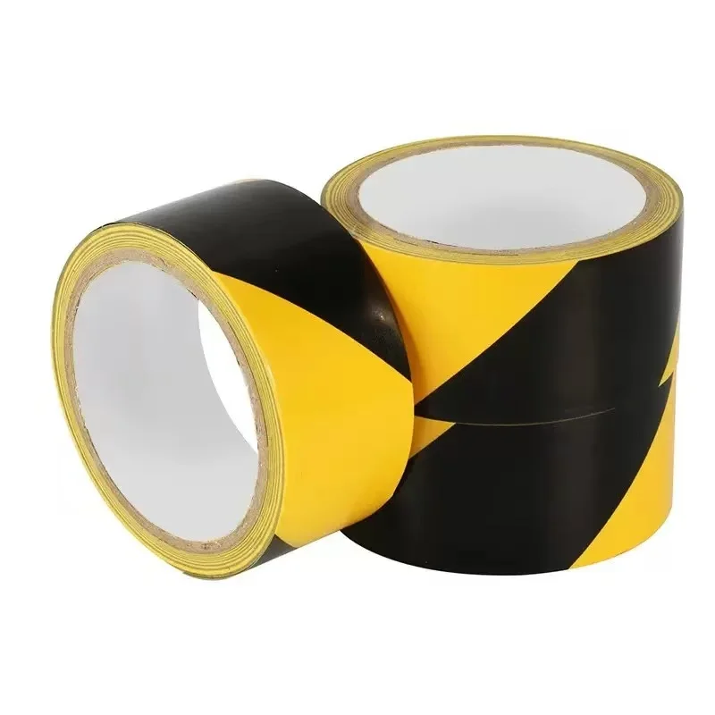 Warning Tape Yellow Black Red Safety Landmark Fire Alarm Isolation Pvc ...