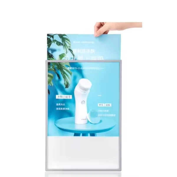 A3 Crystal Led Frames Illuminated Light Box Hanging Real Estate Agent Window Display - Buy Light ...