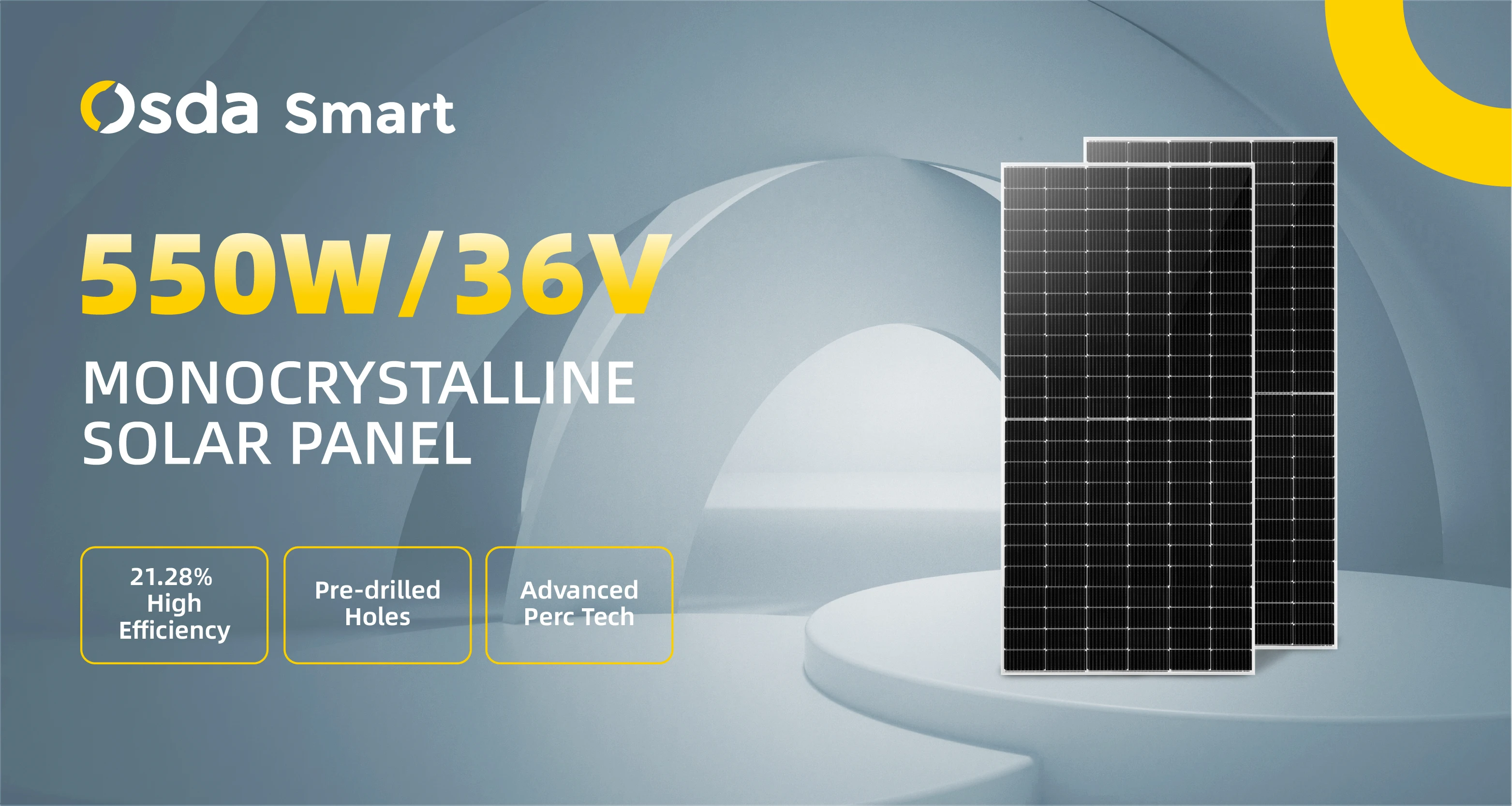 Perc Solar Panels 550 Watts Mono Crystalline With Tuv Certification For ...