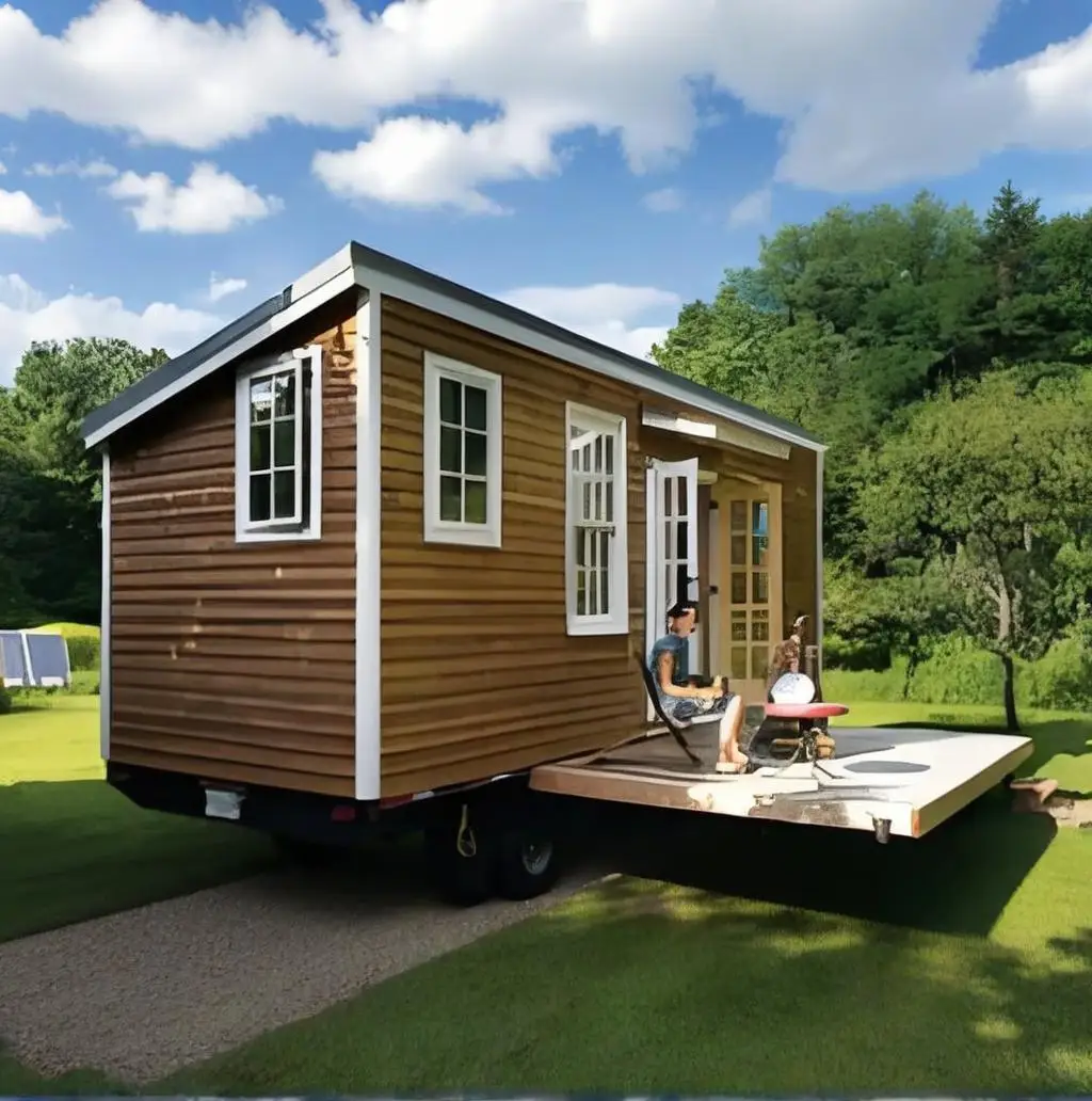 Modern Glamping Trailer - Tiny House Mobile Home Ready to Ship