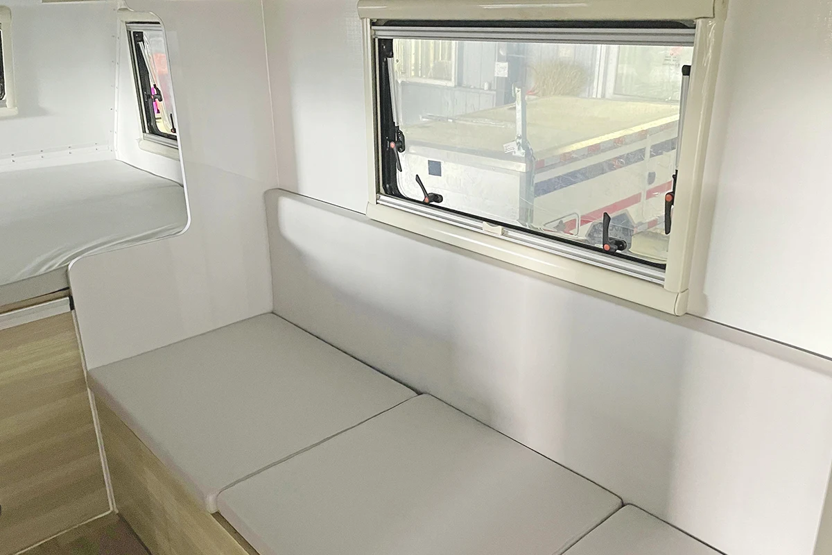 Caravan Pop Top Corner Steady Caravan With Box Aluminium Frame Inside ...