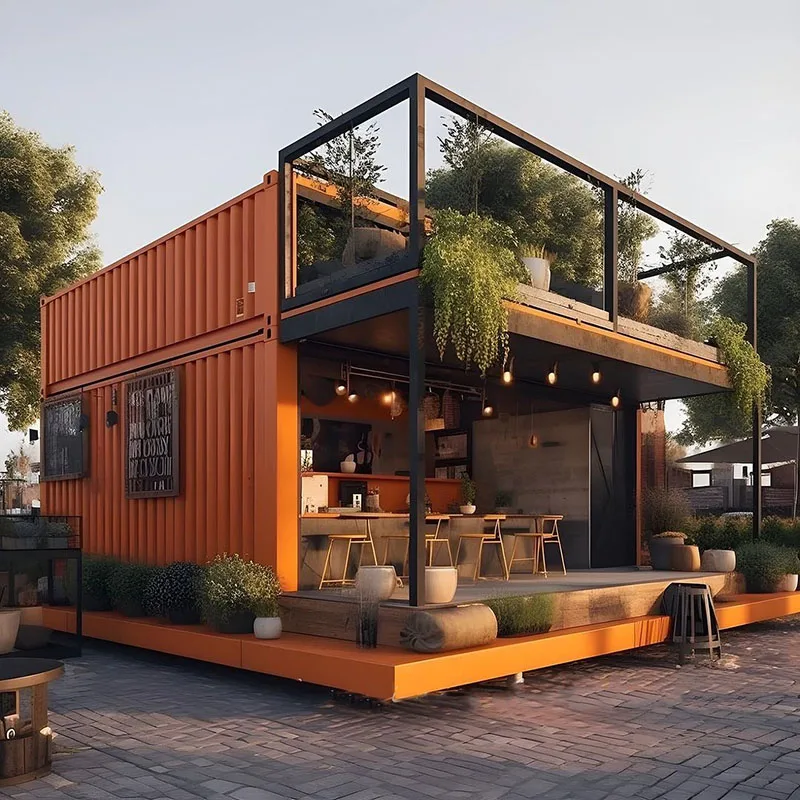20/40 Ft Shipping Container Bar Design for Cafe/shop/booth