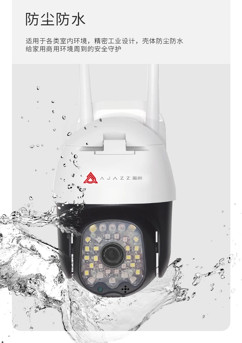 Customizable 1080p Hd Night Vision Camera,Indoor Outdoor Waterproof ...