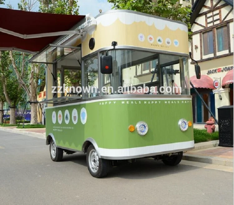 Oem Outdoor Street Kitchen Food Vending Cart Electric Vintage Food ...