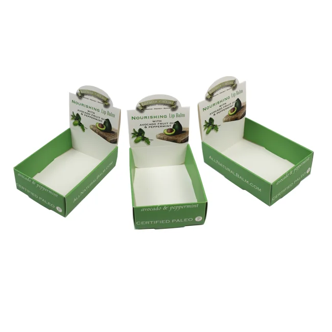 Merchandising Folding Drugstore Pharmacy Cardboard Shipper Display Box ...