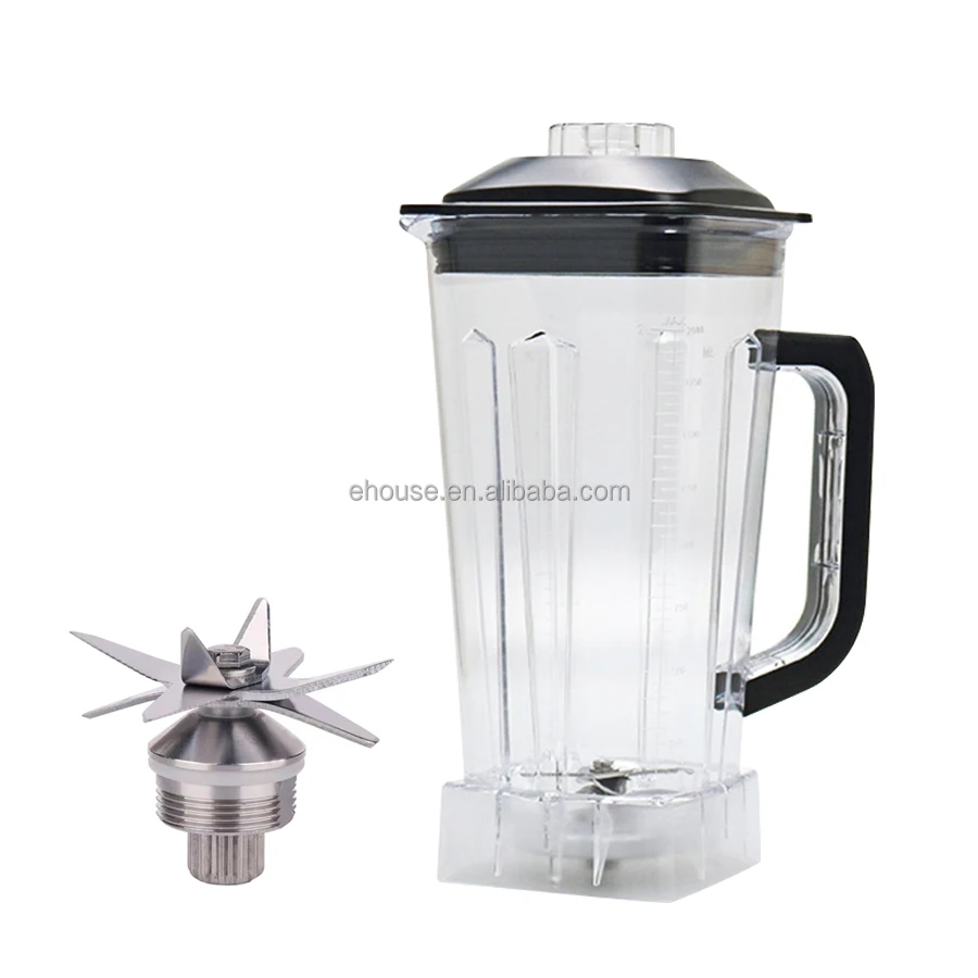 SILVER CREST Blender Spare Parts - 2L Jar with 8 Blades