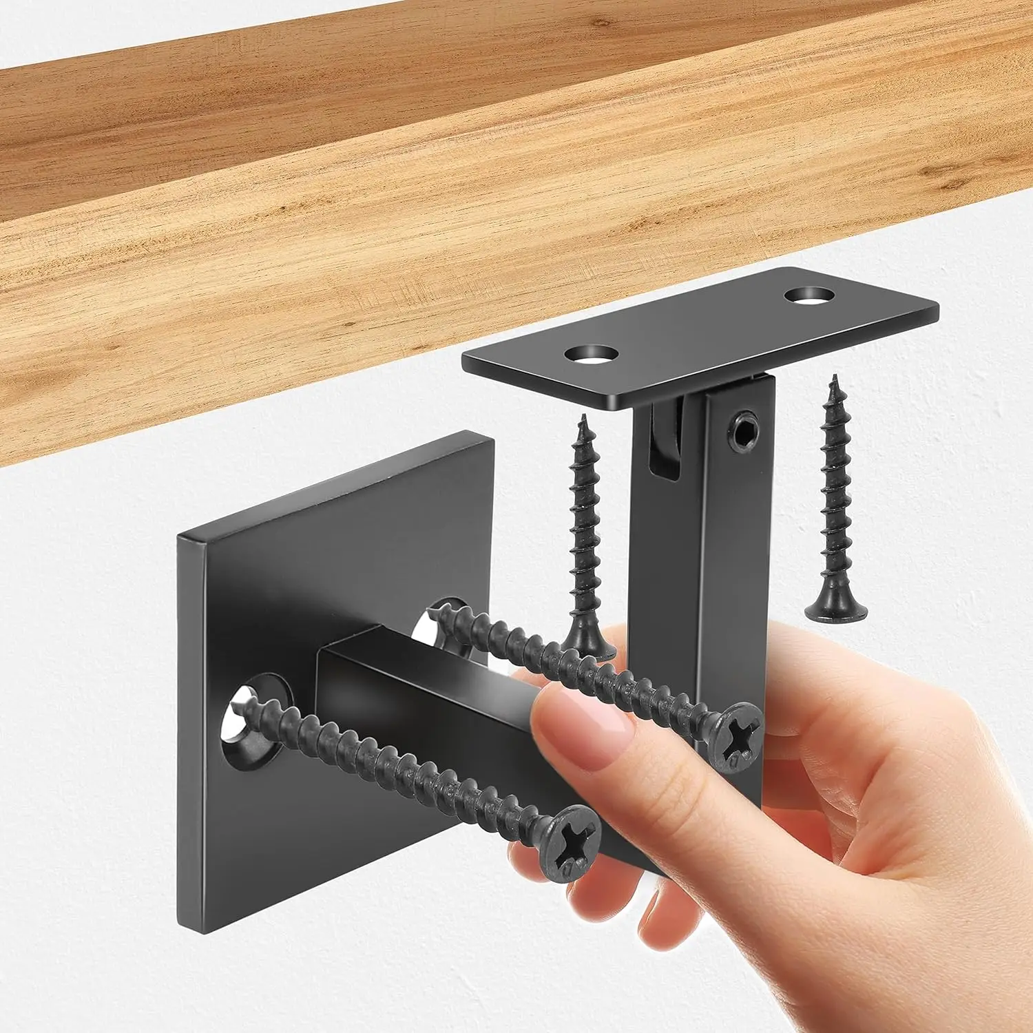 L Shape Modern Design Stair Handrail Brackets for Easy Installation ...