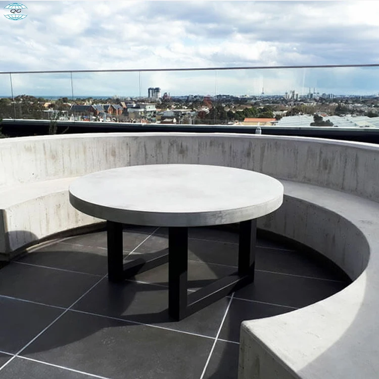 Low Cost Large GRC Table and Chair Bench Set for Indoor and Outdoor ...