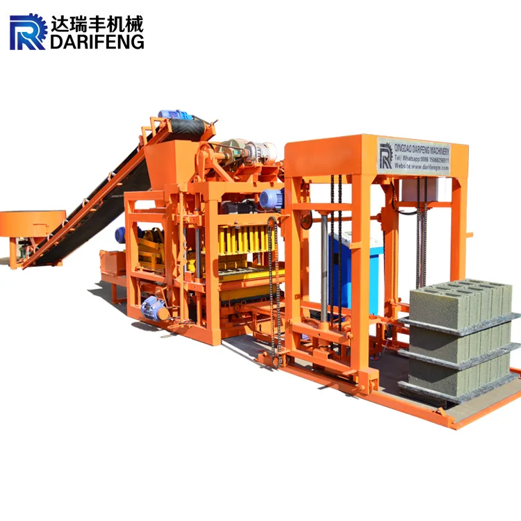 DF4-10 Compressed Stabilized Mud Block Machine - Automatic