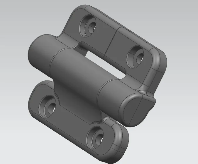 One Way Torque Hinge - Friction Hinge with Directional Torque