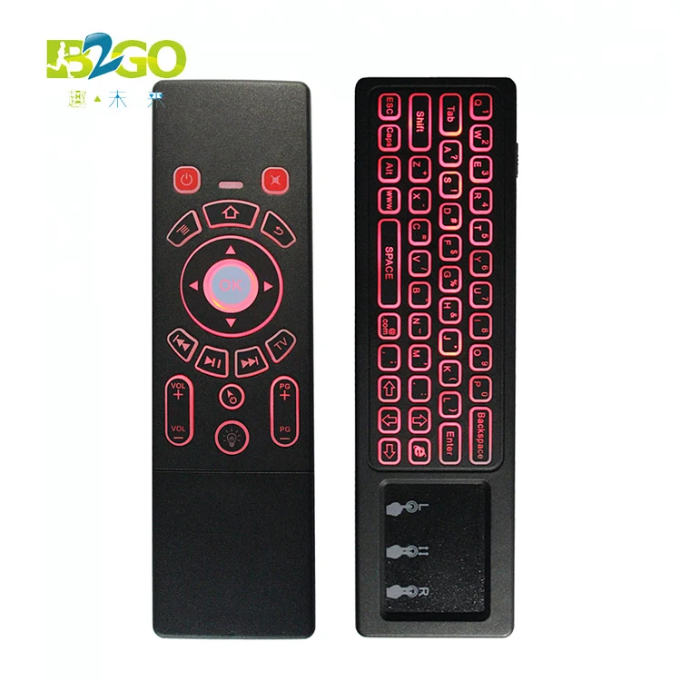 Factory Wholesale T6-c Air Mouse English Version 2.4g Fly Air Mouse ...