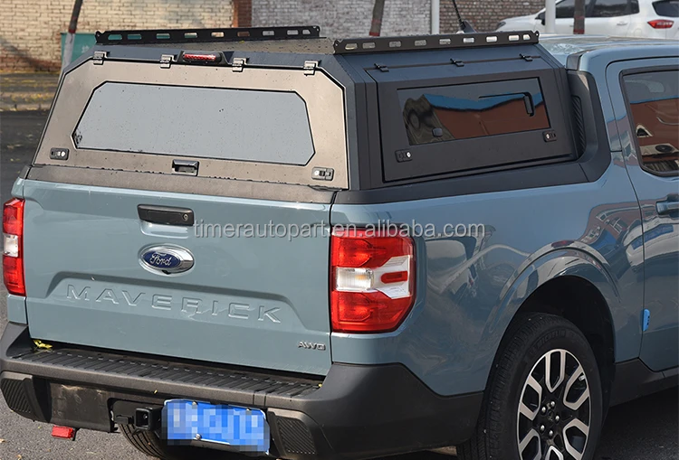 2023 Ford Maverick Hard Top Camper Shell Tonneau Cover with Sliding ...
