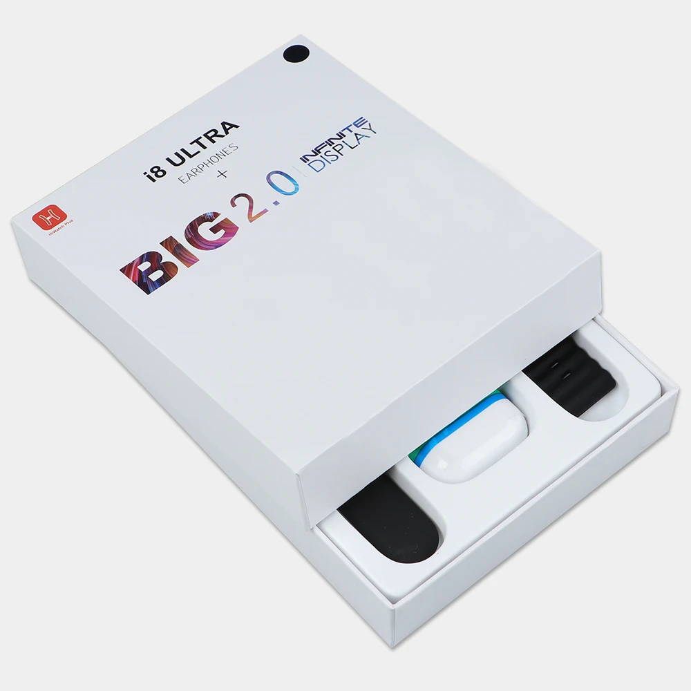 I8 Ultra Smart Watch With Earbuds 2023 Relogio Montre Reloj Inteligente ...