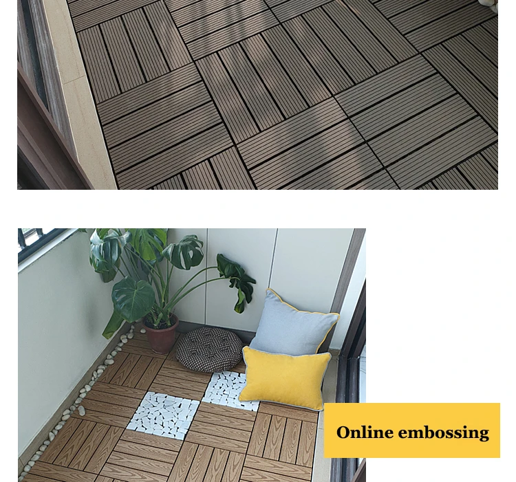 Easy To Install Diy Outdoor Wpc Composite Decking Clip Tile Deck ...