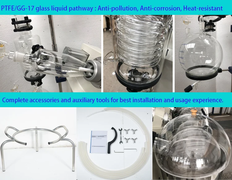 Chiller Ethanol Extractor Lab Industrial Vaccum Separator