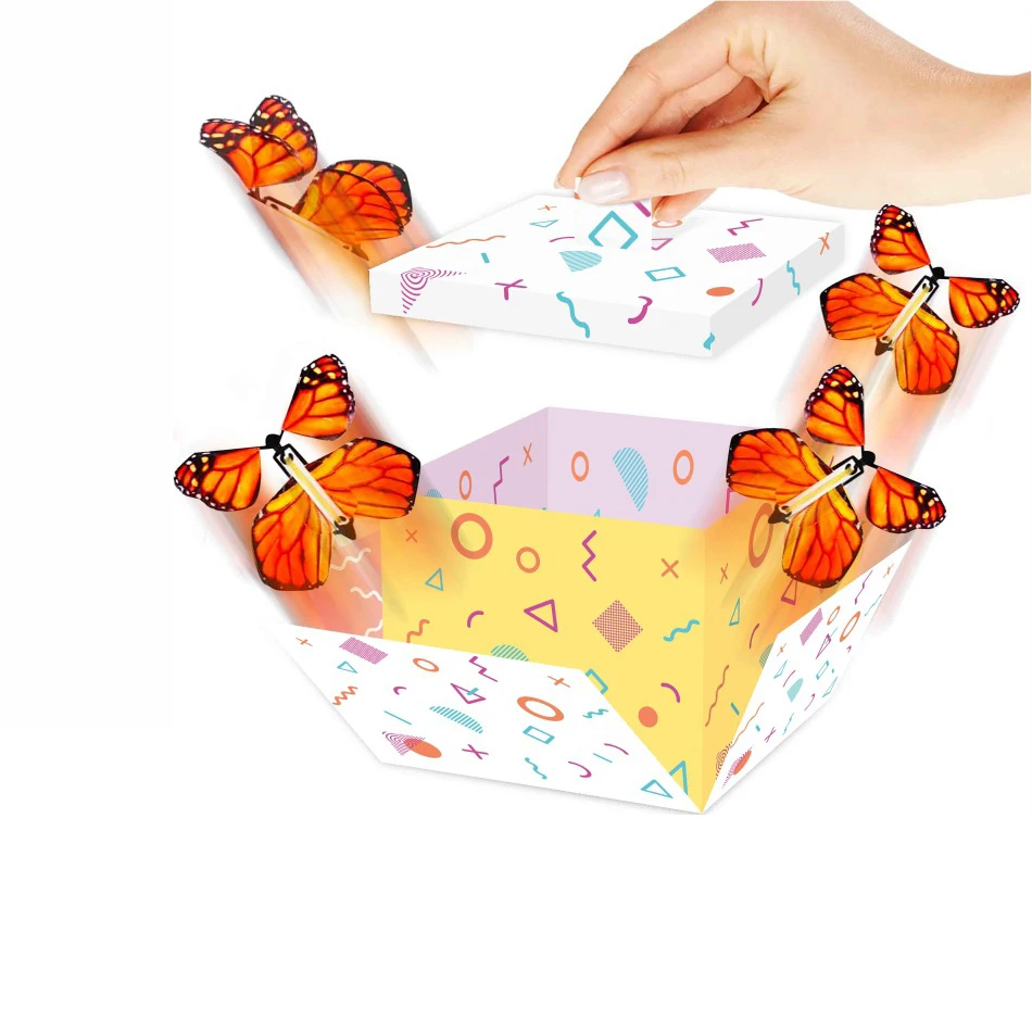 Explosion Surprise Box Surprise Butterfly Gift Handmade Birthday ...