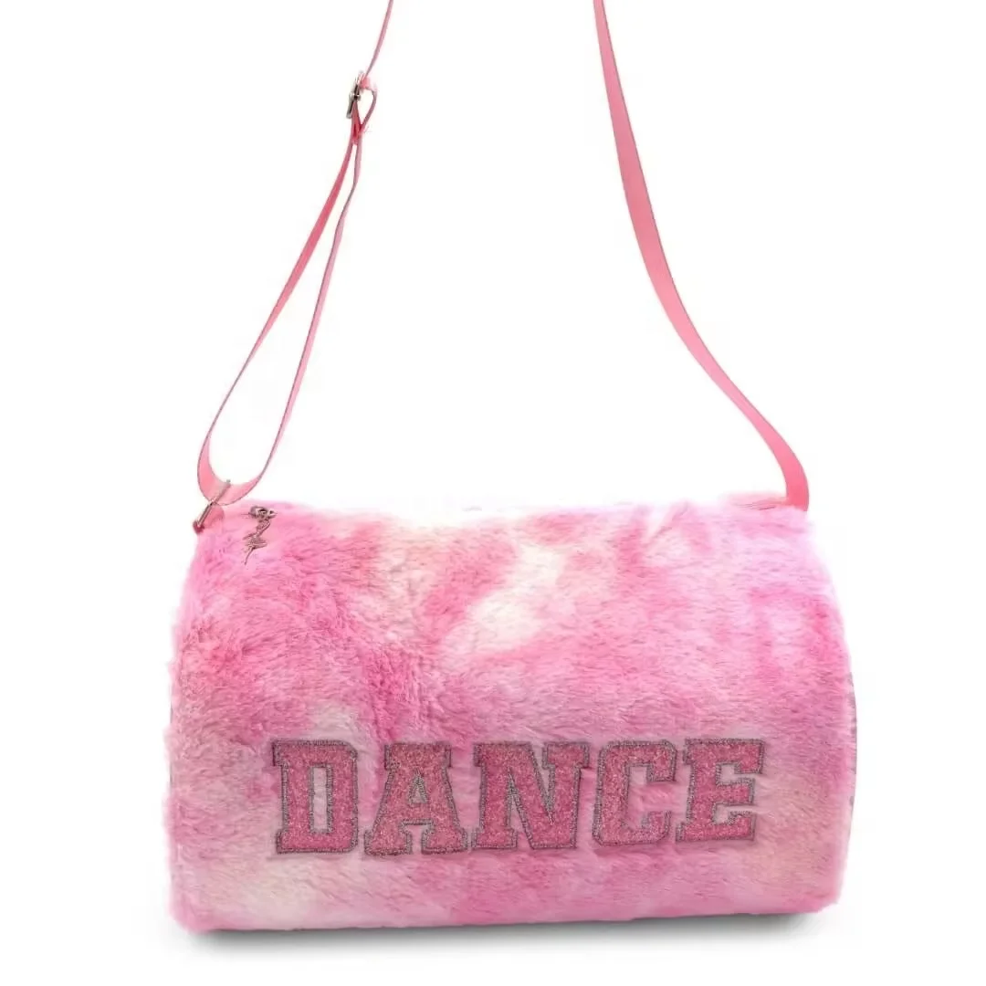 Custom Soft Plush Barrel Bag Ballet Dance Handbag| Alibaba.com