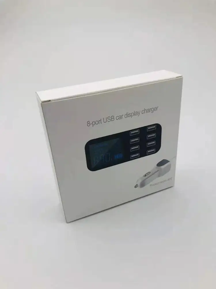 Wholesale Supply New Usb 8- Port 8a Smart Display Multi Ports Charger ...