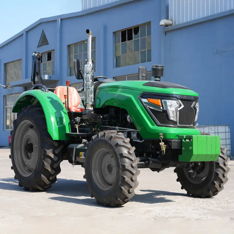 Chinese 4x4 Tractors 30hp 50hp 80hp 120hp Mini Tractors Agriculture Farm Machinery Tractor for ...