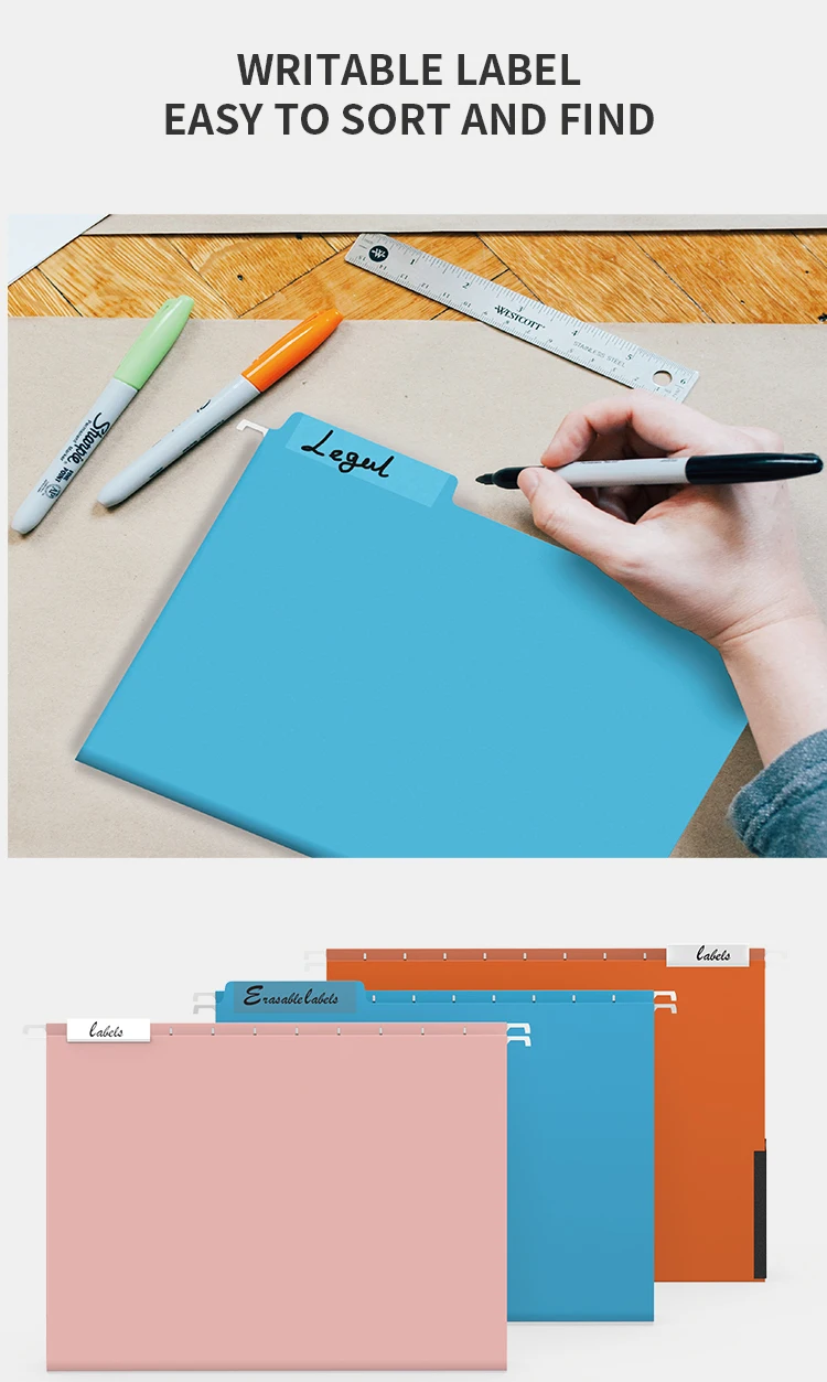 A4 Letter Size Hanging File Folder - Organize with Ease