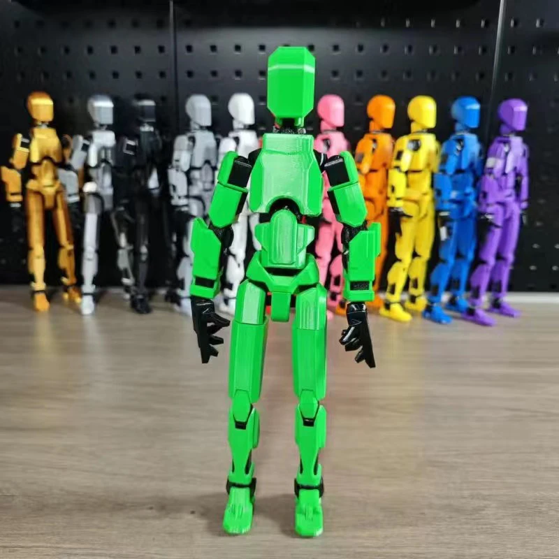 Articulated 13 Robot Action Figure Dummy T13 Multi-jointed Movable Robot 3d Printing Action ...
