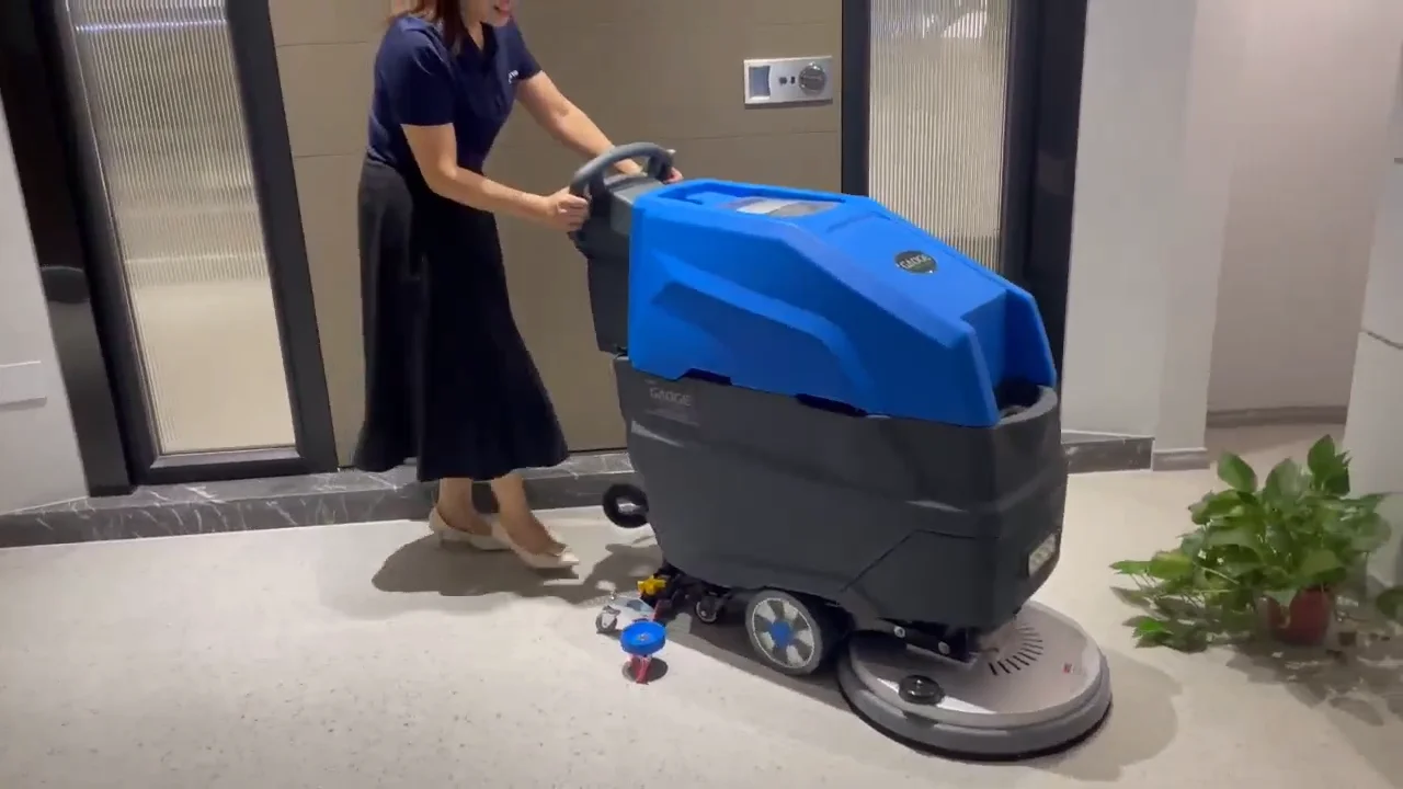 Gaoge New Design F530 Battery Operated Cordless Floor Washing Machine ...