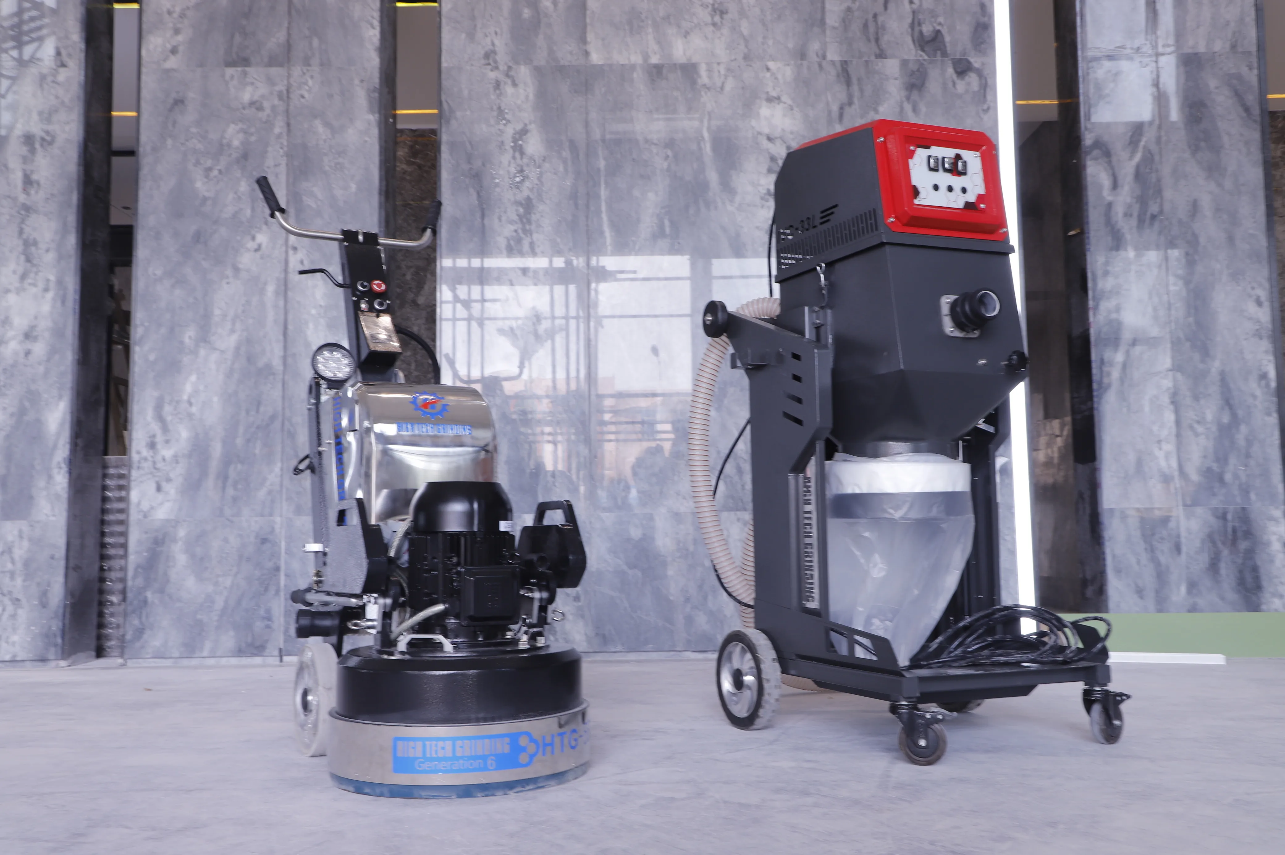 20 Inch Industrial Commercial Planetary Dustless Sidewalk Wet Diamond ...