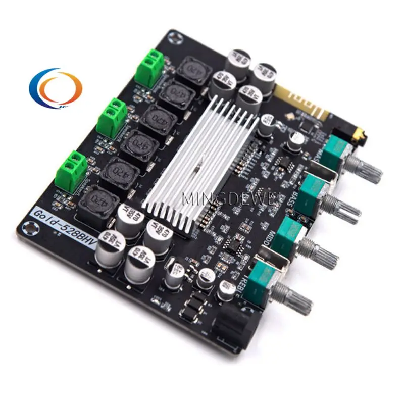 New Gold-528 TDA3116 2.1 Channel Power Amplifier Board - 50W*2 + 100W ...