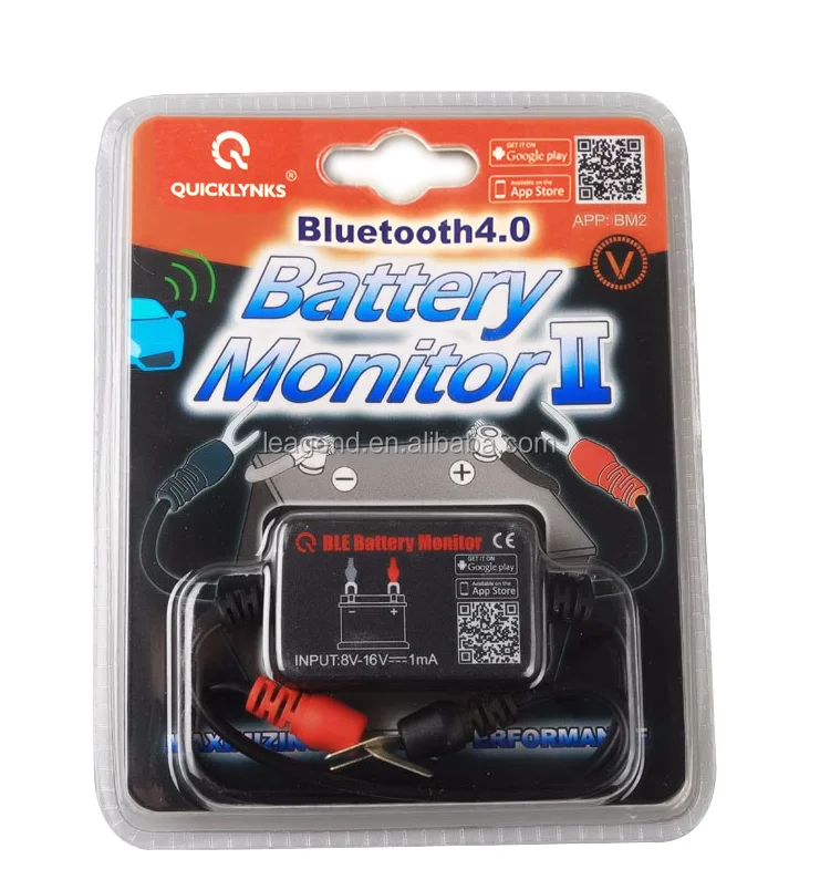 Quicklynks Battery Monitor Bluetooth 4.0 Simple And Cheap 12v Battery ...