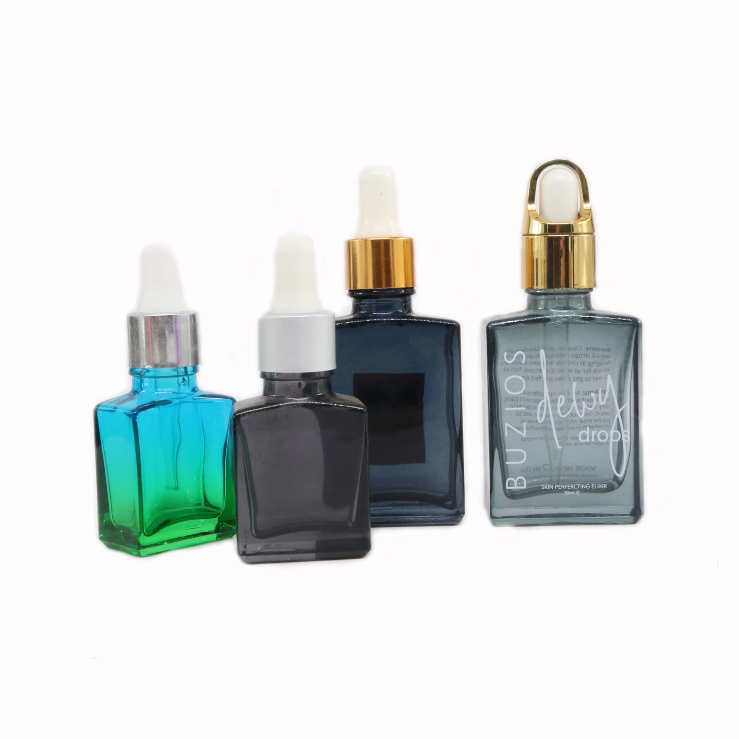 Custom White Gift Boxes for 15 Ml to 100 Ml Dropper Bottles