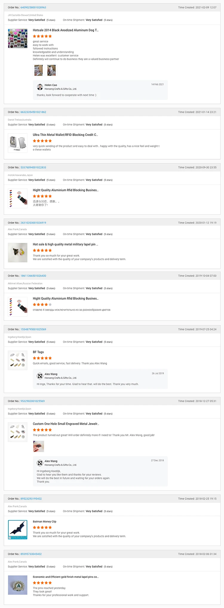 Promotional Custom Aluminum Card Holder Name Card Holder Credit Card ...