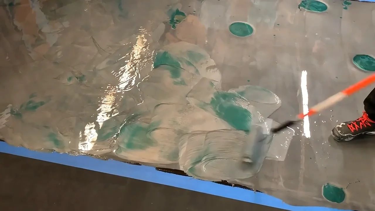 Self-leveling Epoxy Resin And Hardener For Metallic Epoxy Flooring ...