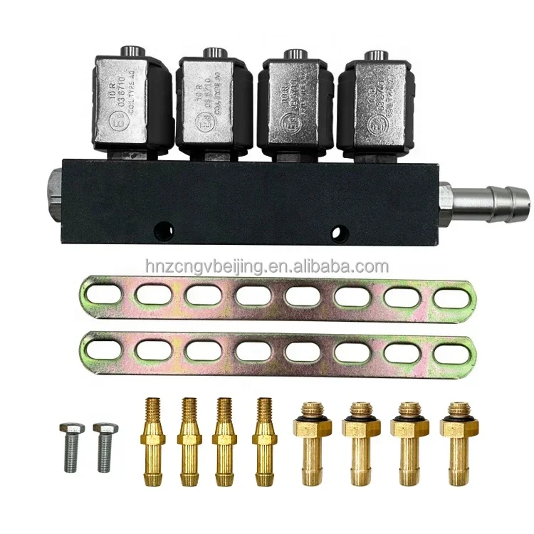 Auto Gas Kit Injector Rail 2ohm Car Injector Conversion Kit Gnv Glp Gas ...