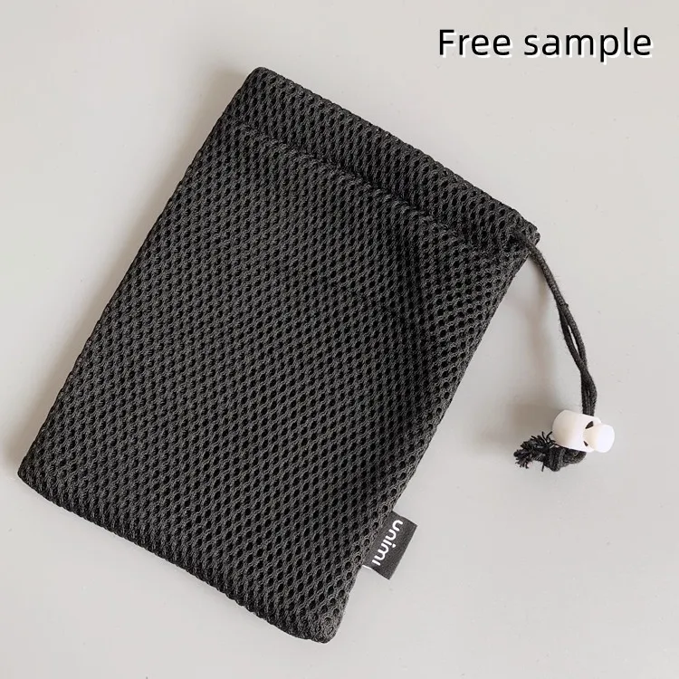 Wholesale Black Makeup Packaging Mesh Pouch Gift Bag Small Sandwich ...