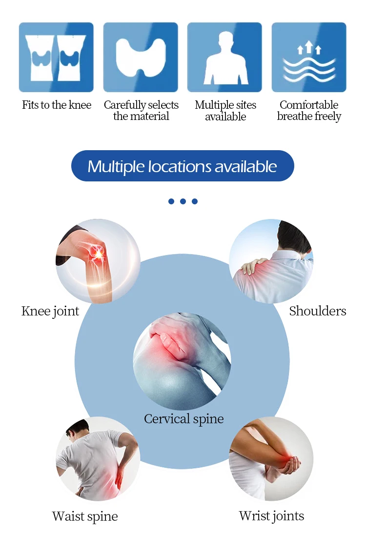 China Supplier Knee Pain Relieve Free Sample Gel Cooling Plaster Ce ...