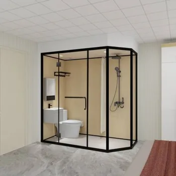 Prefabricated Complete Bathroom Units Integrated Shower Room All-in-one ...